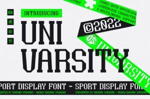 40+ Best Sports Fonts: Enhance Your Athletic Designs