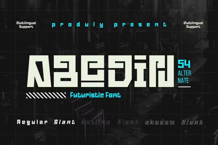 50+ Best Futuristic Fonts: Make Your Own Cutting-Edge Look