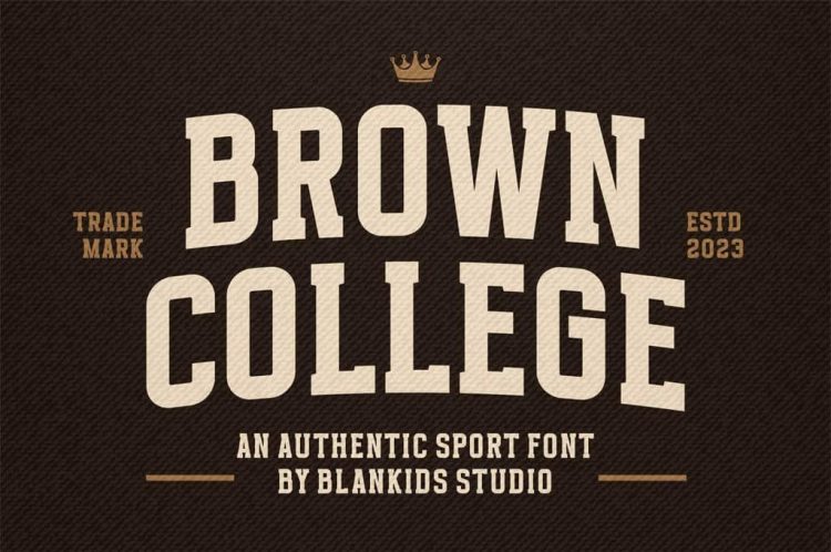 30+ Best College Fonts ?‍? Create Eye-Catching Collegiate Style