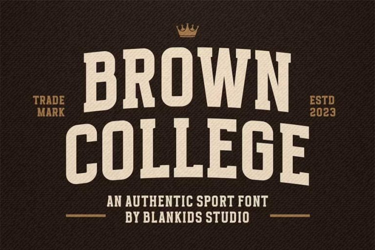 30+ Best College Fonts ?‍? Create Eye-Catching Collegiate Style