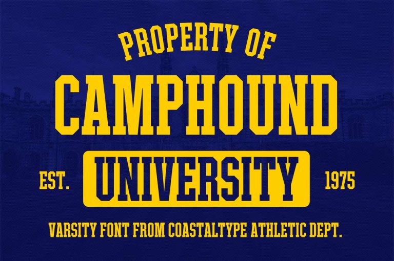30+ Best College Fonts ?‍? Create Eye-Catching Collegiate Style