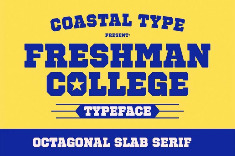 30+ Best College Fonts ?‍? Create Eye-Catching Collegiate Style