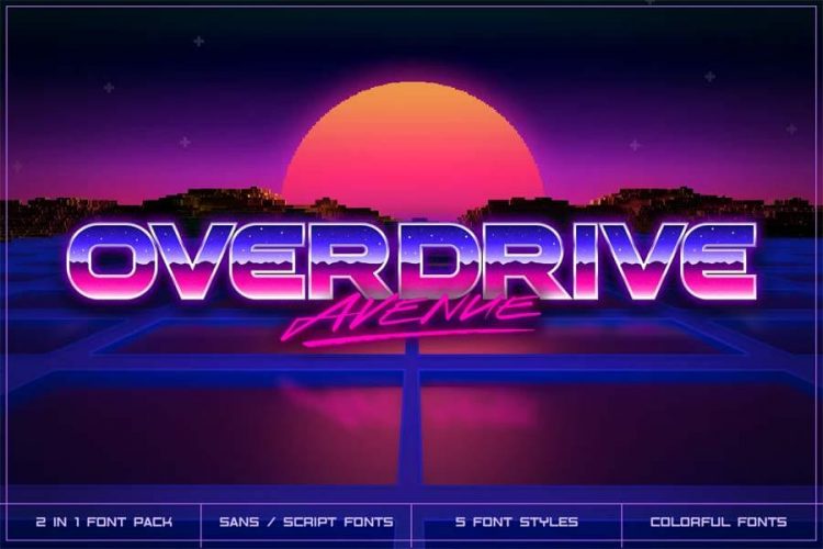 40+ Best 80s Fonts: Discover the Retro-Vibe Collection