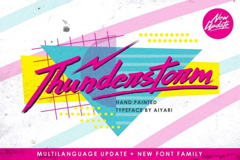 40+ Best 80s Fonts: Discover the Retro-Vibe Collection