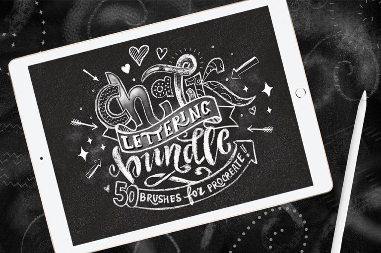 40+ Best Free Procreate Stamp Brushes (incl. Paid Versions)