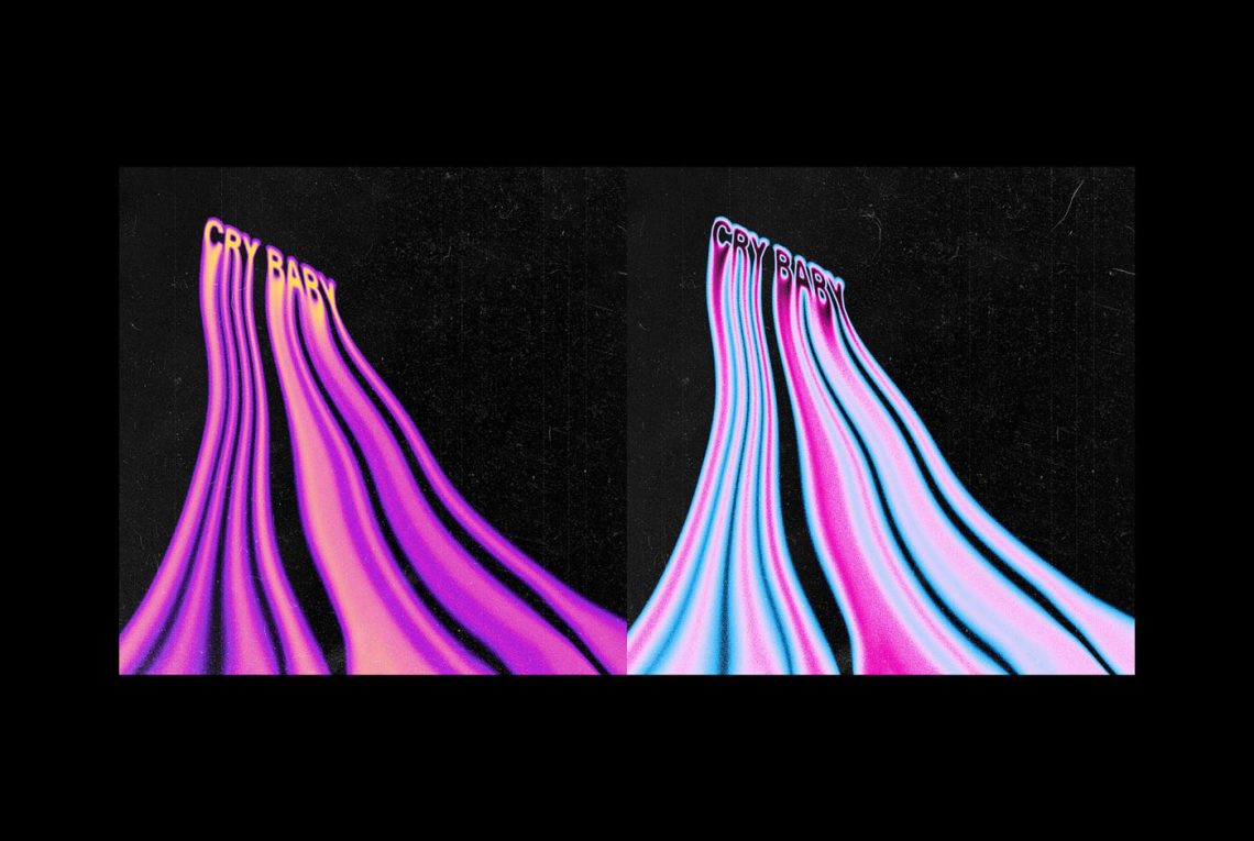 Free Floating Text Effect - The Designest