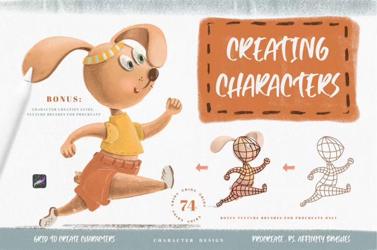 40+ Best Free Procreate Stamp Brushes (incl. Paid Versions)