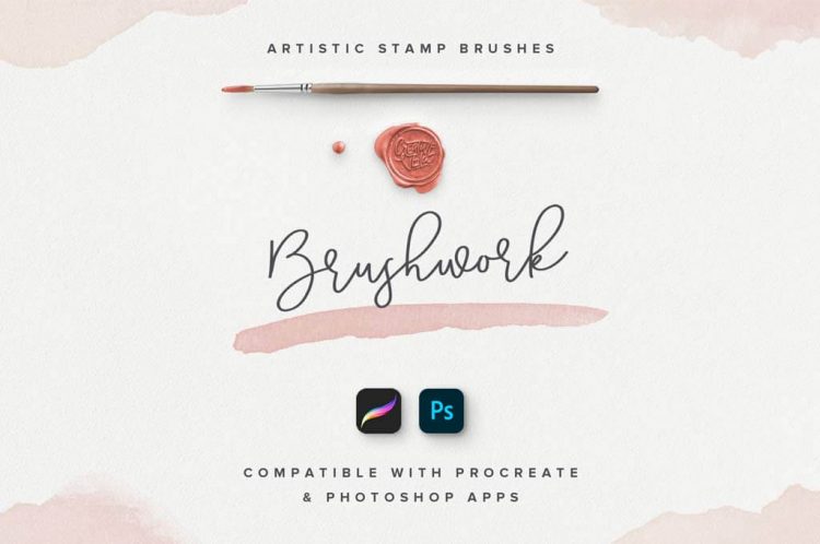 40+ Best Free Procreate Stamp Brushes (incl. Paid Versions)