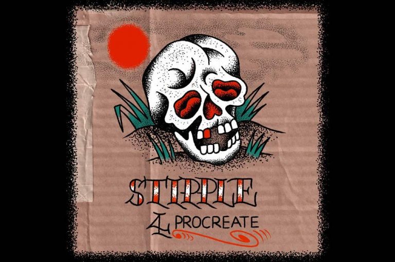 20+ Best Free Procreate Tattoo Brushes (incl. Paid Versions)