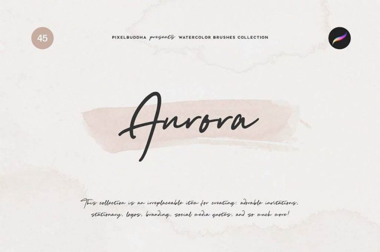 30+ Best Free Procreate Watercolor Brushes (incl. Paid Versions)