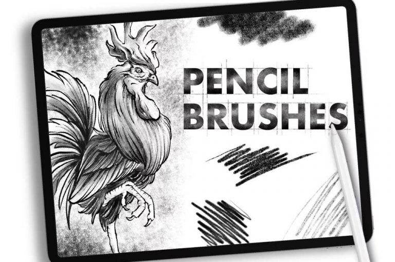 30+ Best Free Procreate Pencil Brushes (incl. Paid Versions)