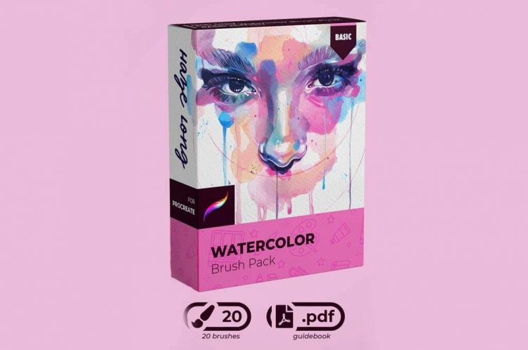 30+ Best Free Procreate Watercolor Brushes (incl. Paid Versions)