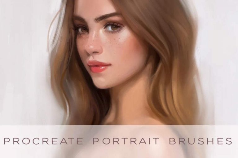 30+ Best Free Procreate Hair Brushes (incl. Paid Versions)