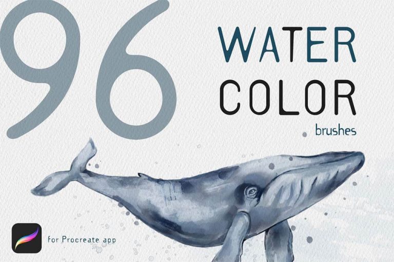 30+ Best Free Procreate Watercolor Brushes (incl. Paid Versions)